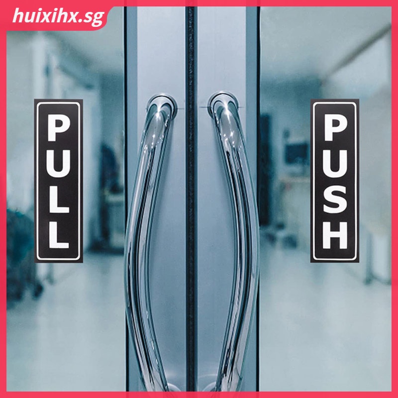 Shopping Mall Door Sign Magnet Sticker Open Stickers Sliding Logo This ...