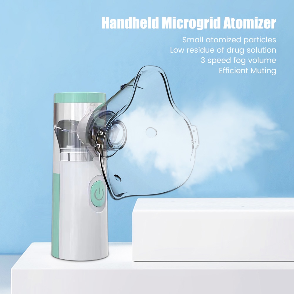 Medical Equipment Silent Nebulizer Mini Handheld Inhaler Inhalator Kids ...
