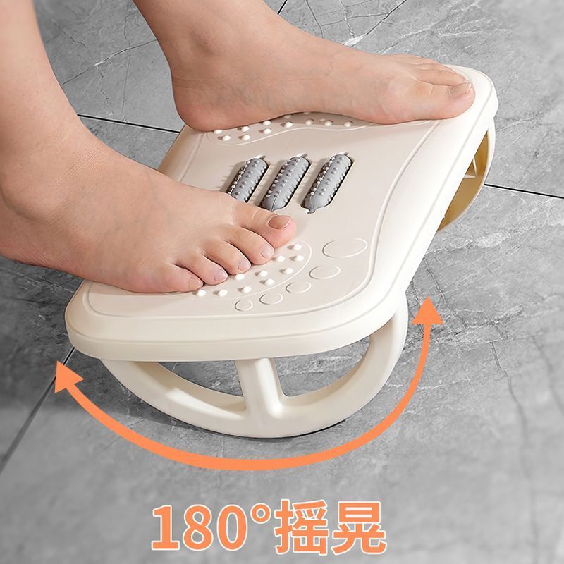 Ergonomic Foot Rest Office Under Desk With Foot Massage Roller Leg Rest ...