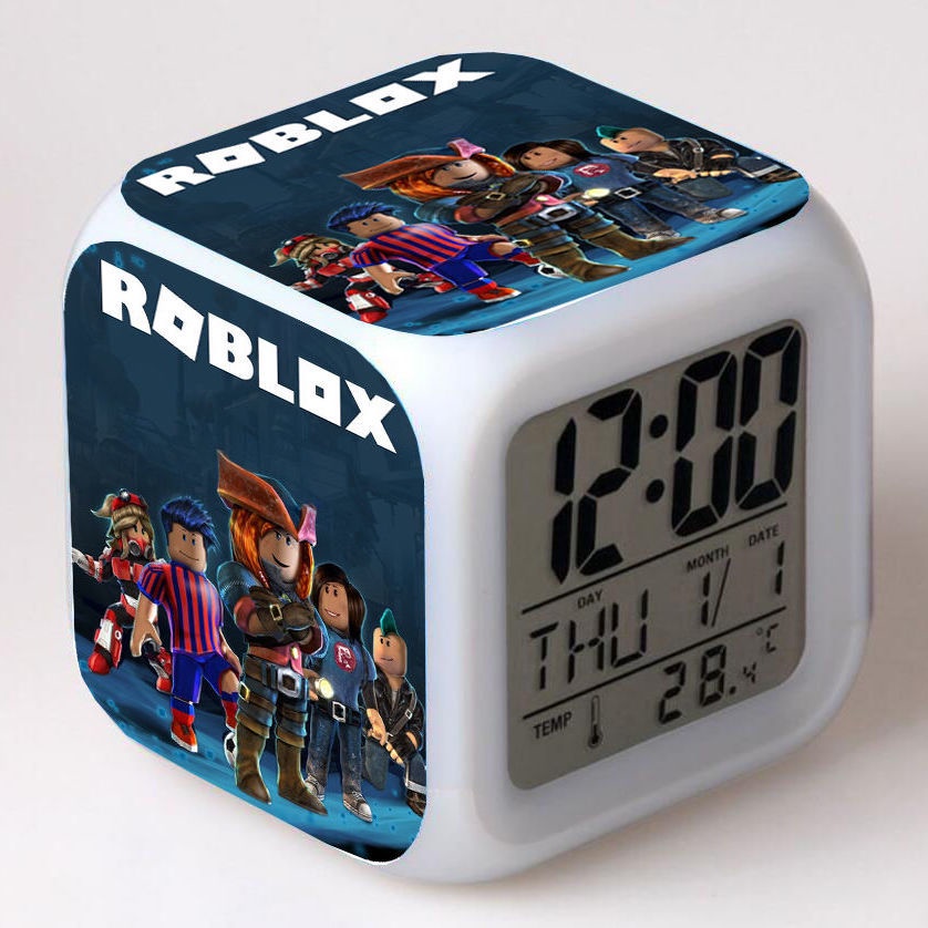 Games Roblox Roblox Electronic Clock Creative Birthday Night Light ...