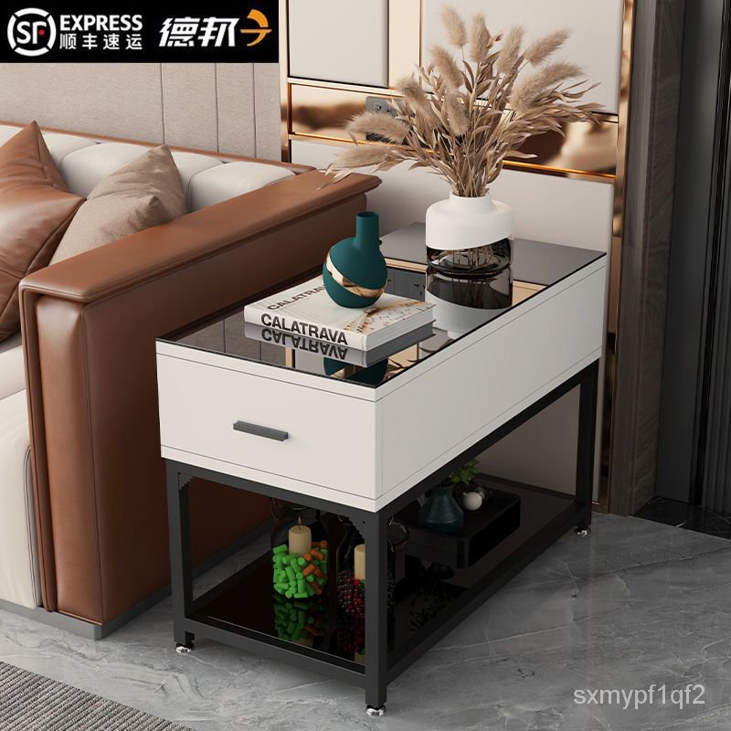 Good productSimple Modern Living Room Side Table Cabinet Sofa Corner ...