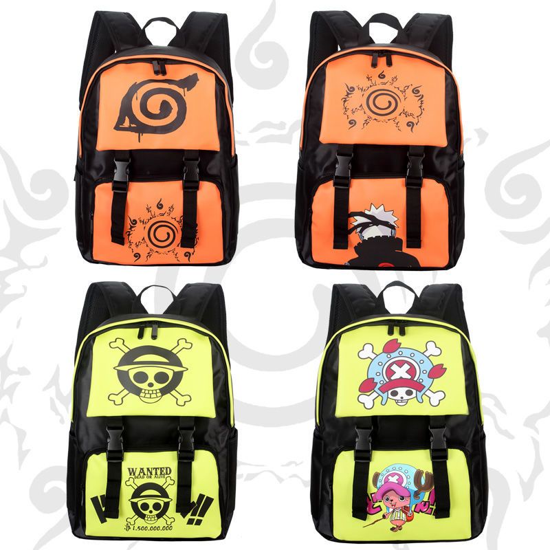 One Piece Anime Backpack Naruto Demon Slayer Toilet-bound Hanako-kun ...