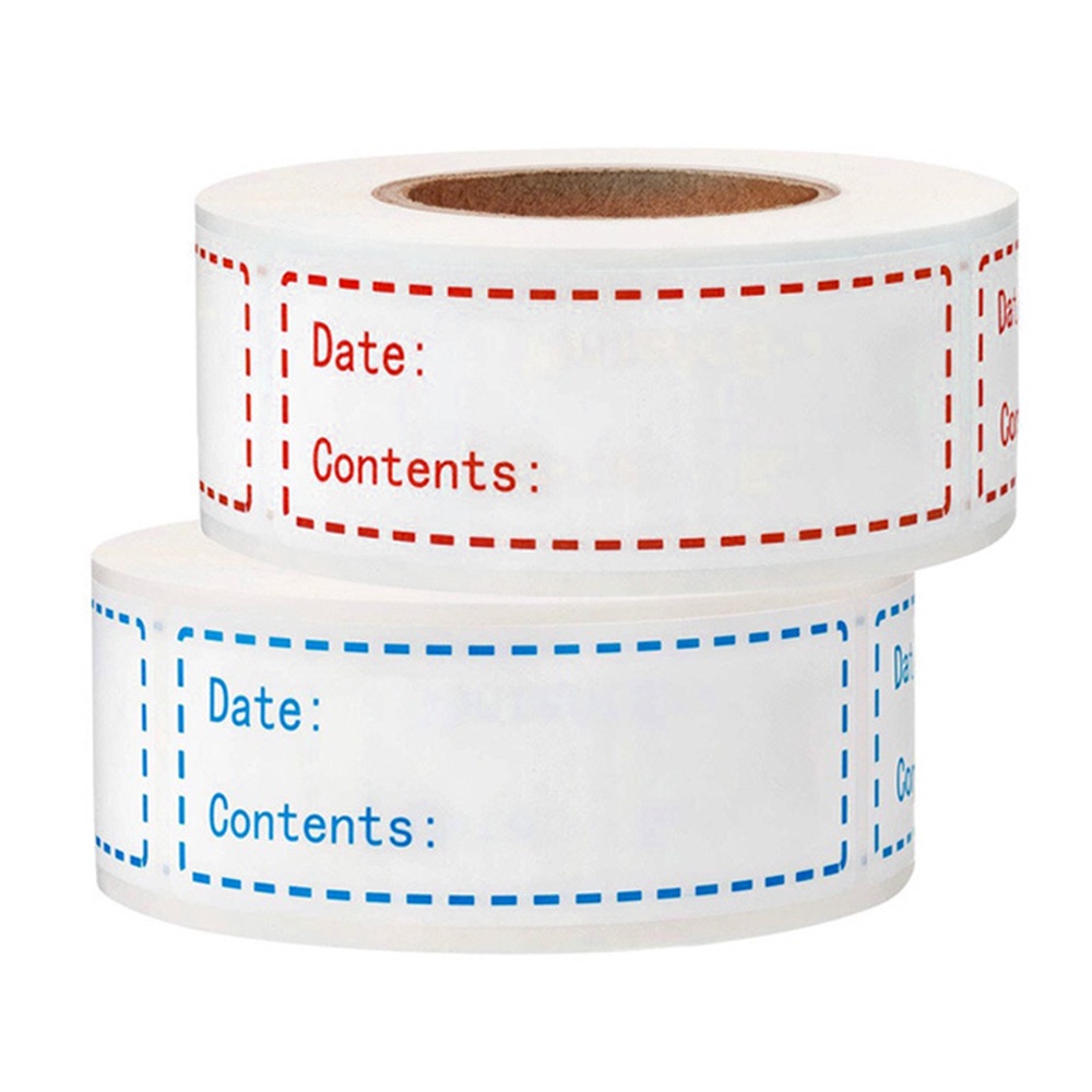 125Pcs/Roll Food Safety Date Labels Stickers Kitchen Classification ...