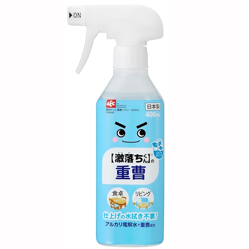 LEC [Gekiochi-kun] Baking Soda Spray, 400mL / Combination of baking ...