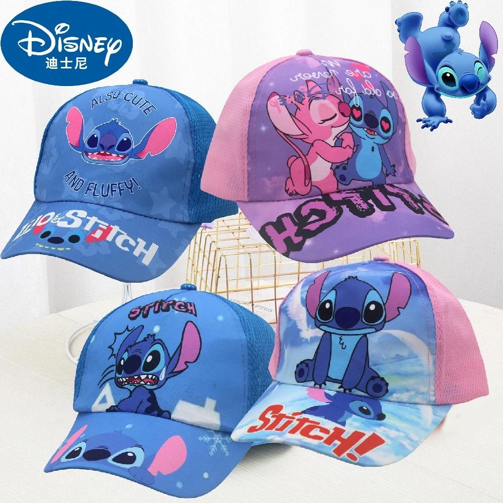 Disney Anime Stitch Mesh Baseball Cap Kawaii Lilo & Stitch Angel ...