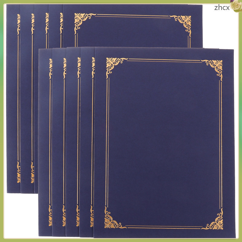 10Pcs Certificate Cover Certificate Holder Decorative Award ...