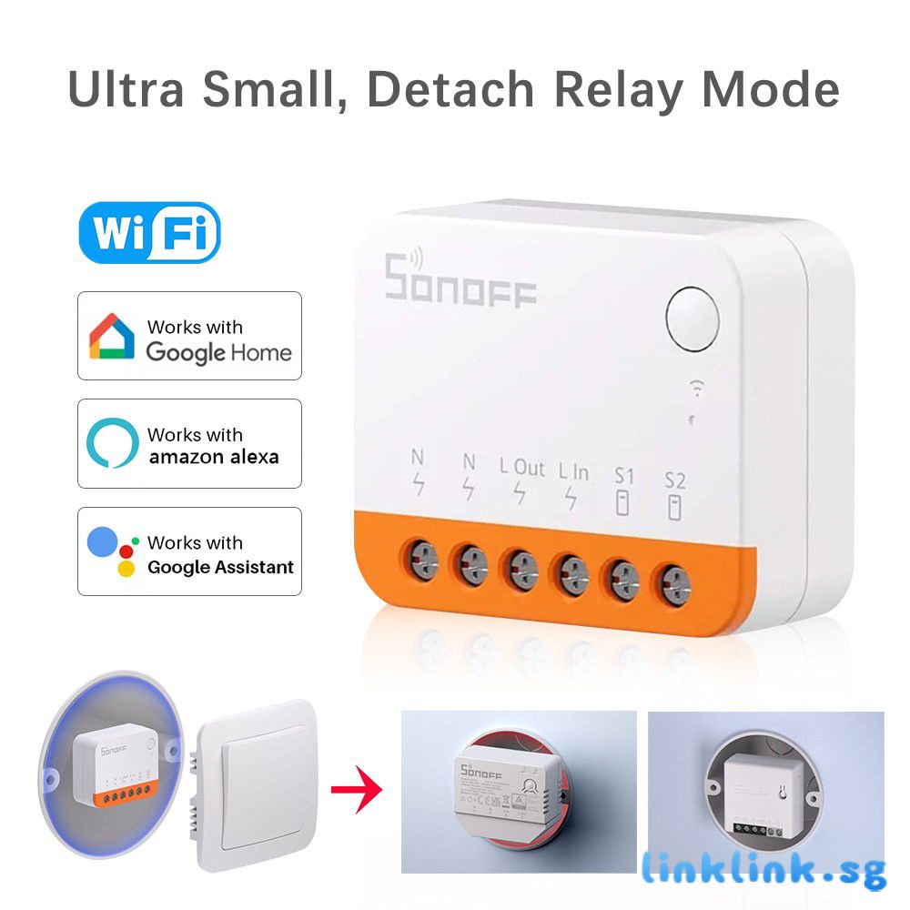 Ready stock Sonoff Mini R4 Wifi Smart Switch Mini Extreme Module Wi-fi ...