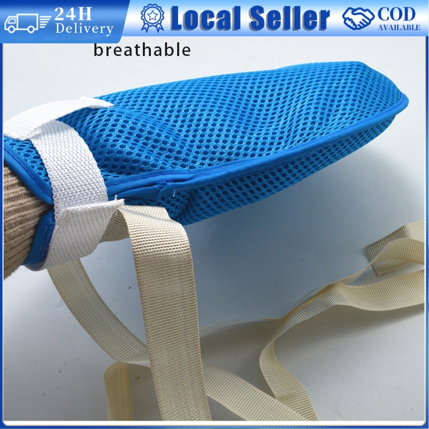Safety Restraint Gloves for Patient Dementia Finger Control Anti grip ...