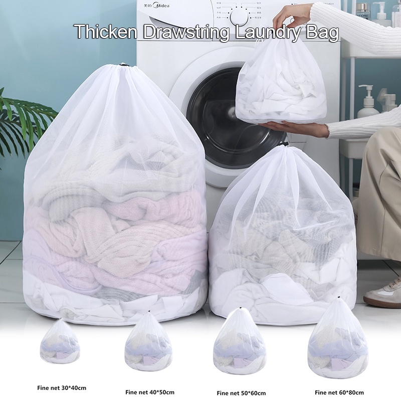 Large Capacity Cloth Wshing Mesh Bags Portable Anti-deformation Mesh ...