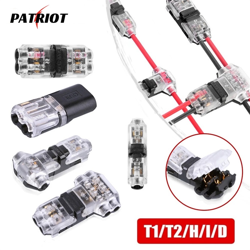 No-peel Quick Terminal Connections Joiners /2pin Pluggable Wire ...