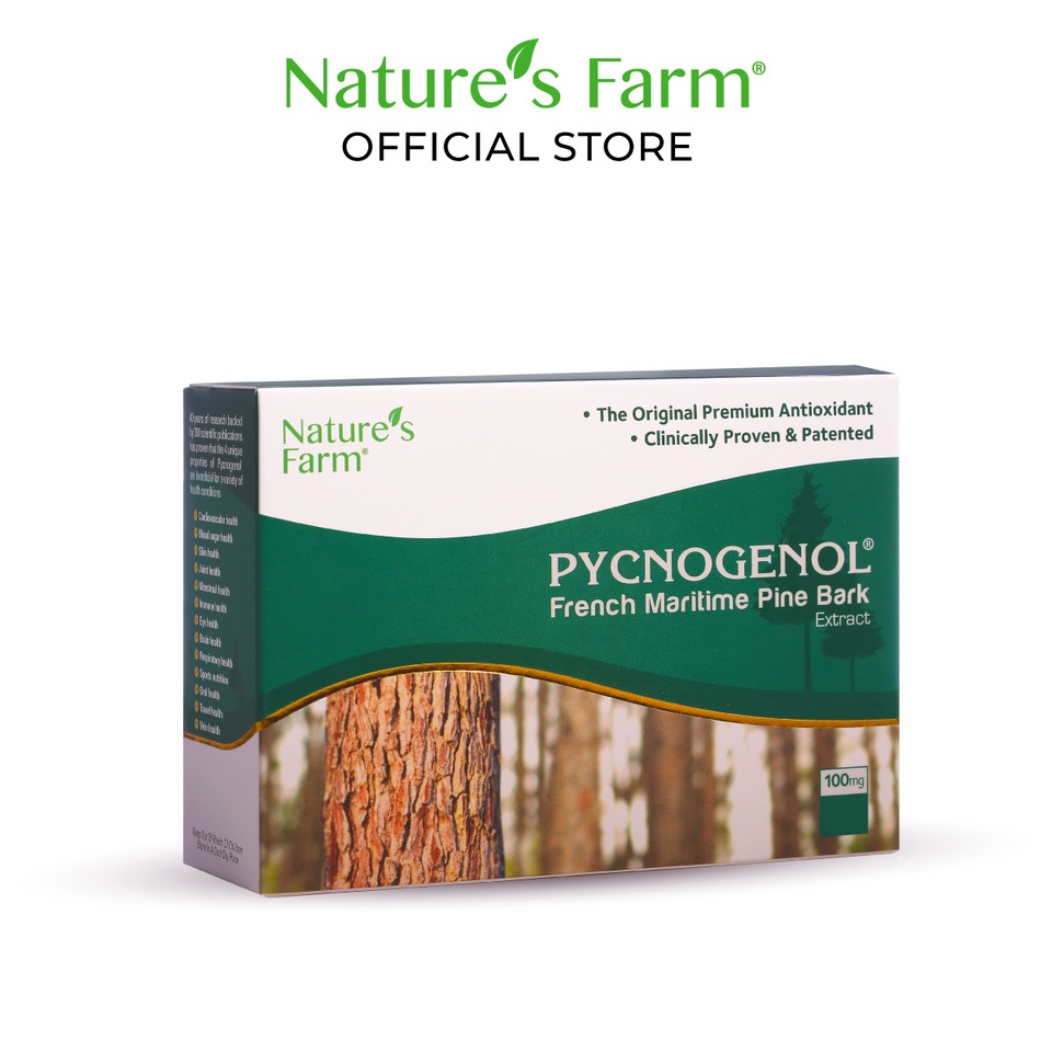 Nature's Farm® Pycnogenol® 100mg 60s | Shopee Singapore