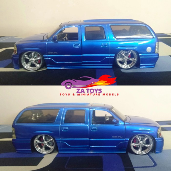Diecast Jada Toys GMC Yukon Denali XL Blue Loose Scale 1:24 BS27 ...