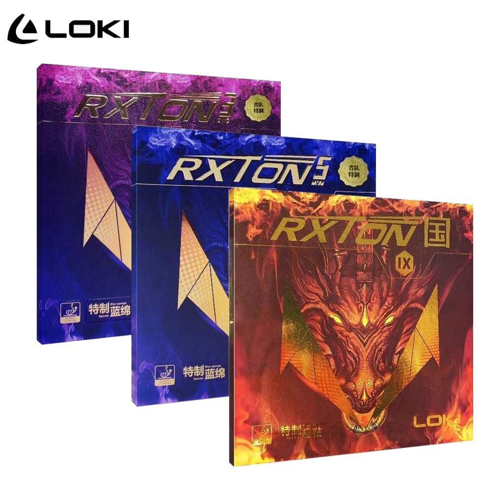 Original LOKI RXTON Brand New Table Tennis Rubber Sticky Ping Pong ...