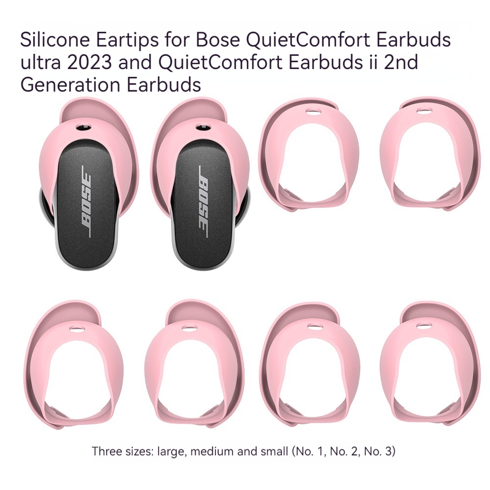 [3 Pairs] Ear Tips Covers for Bose QuietComfort Ultra 2023, WOFRO Anti ...