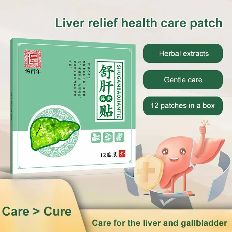 【Fast Delivery⚡】Tong Bio Acupuncture Points Liver Relief Patch Liver ...