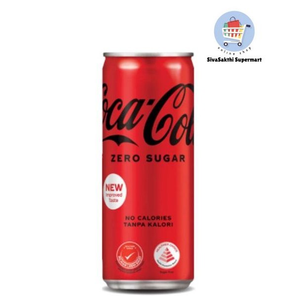 Coca Cola No Sugar 330ml | Shopee Singapore