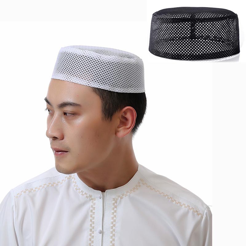 Ramadan Caps Summer Dubai Muslim Man Boubou Kippah Saudi Kufi Worship ...