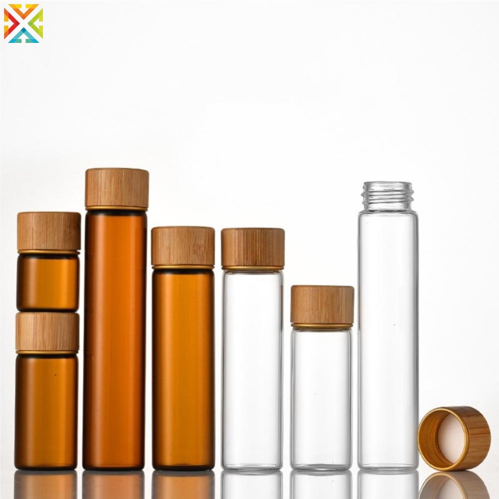 22mm Screw Cap Tube Bottle Sealed Reagent Bottle Empty Bottle Refill ...