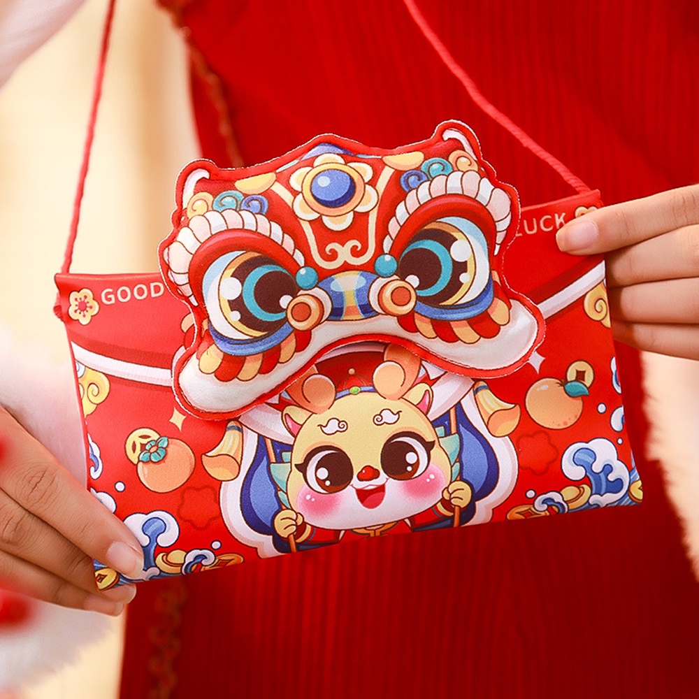 red packet 2024/ 2024 Chinese New Year Cartoon Red Packets With Sounds ...