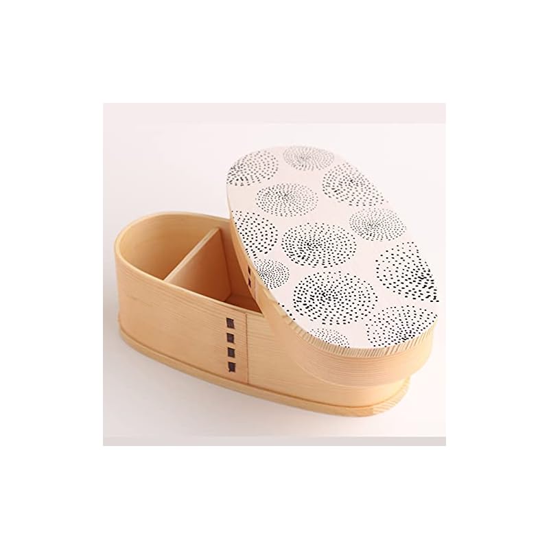 Direct from osaka Japanese bento box, retro pattern, Japan, natural ...