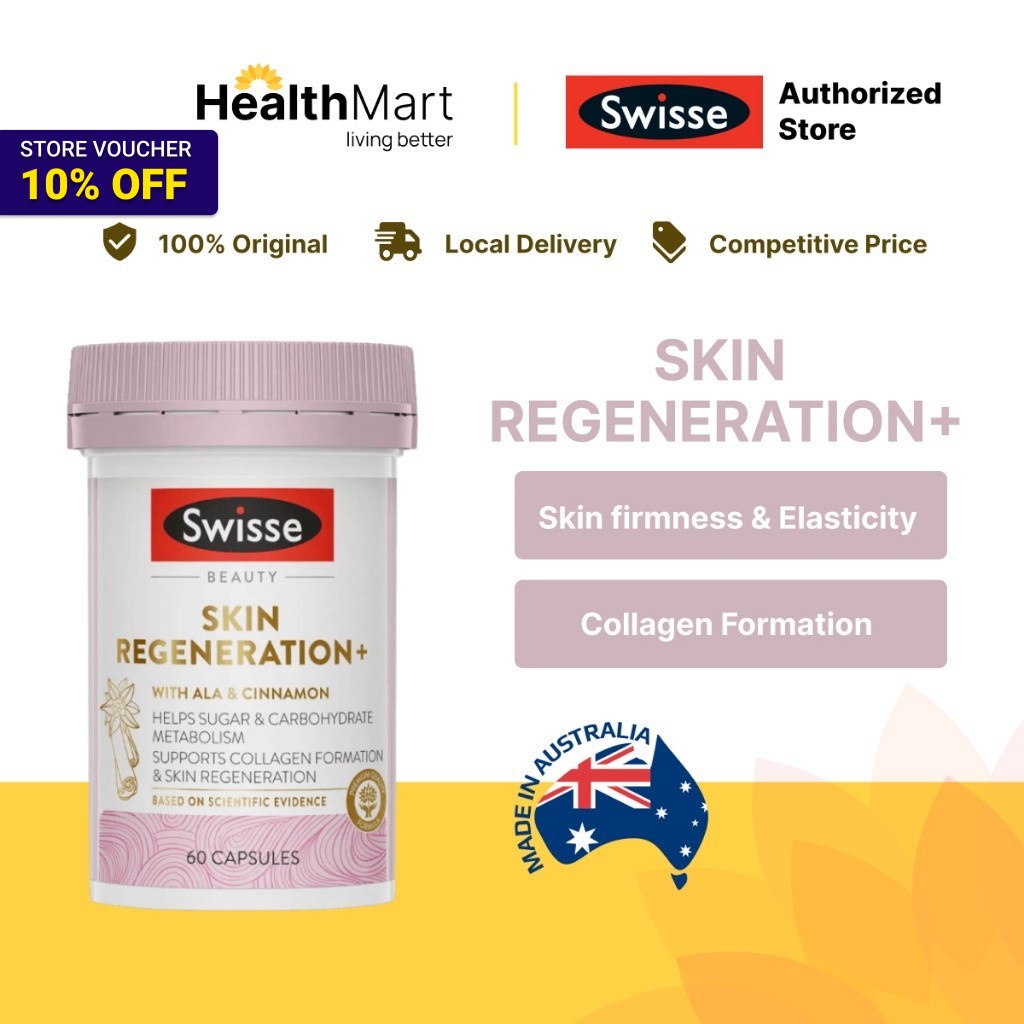 [SG] Swisse Beauty Skin Regeneration+ , 60 Capsules (Collagen Formation) | Shopee Singapore