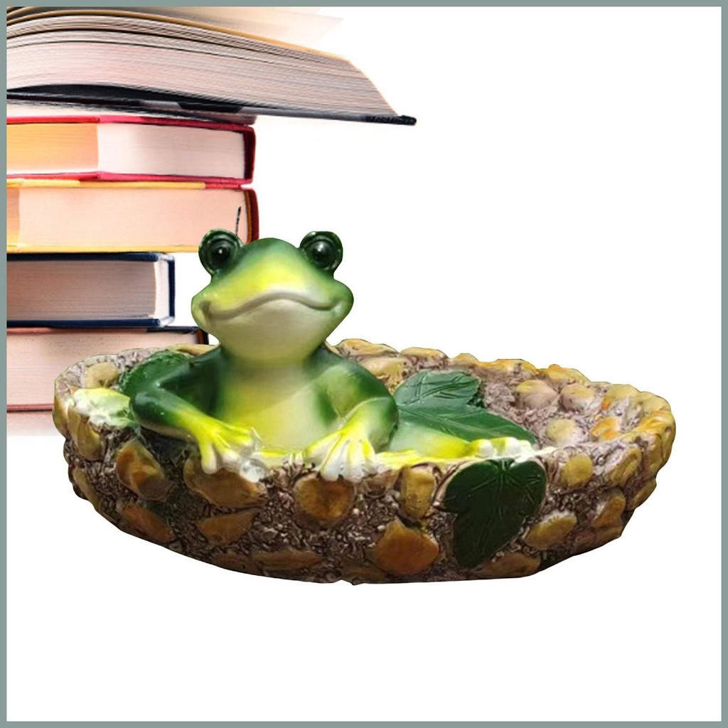 Frog Garden Decor Frogs Swimming In The Water Garden Statue Resin Lawn ...