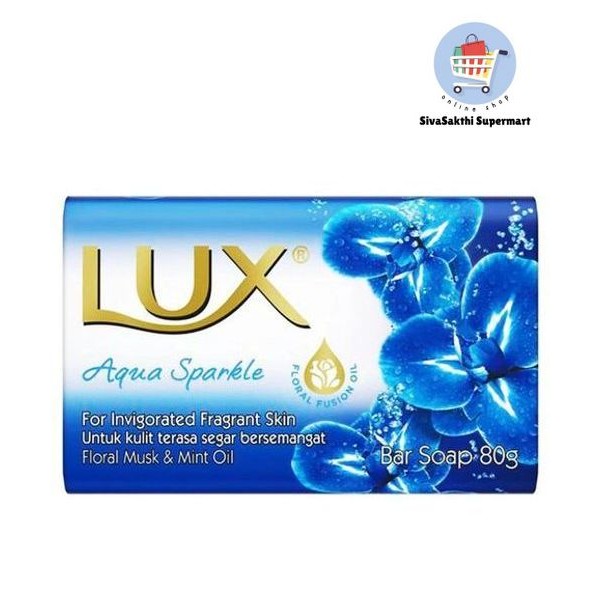 Lux Aqua Sparkle Bar Soap 80g | Shopee Singapore