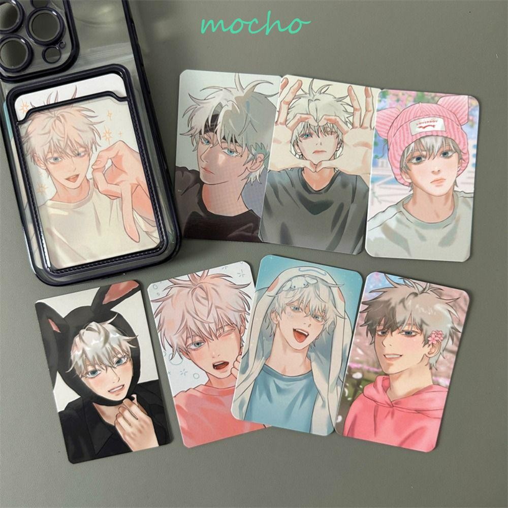 MOCHO 8 pcs 3inches Gojo Satoru Photo Card, Anime Peripheral Gojo ...