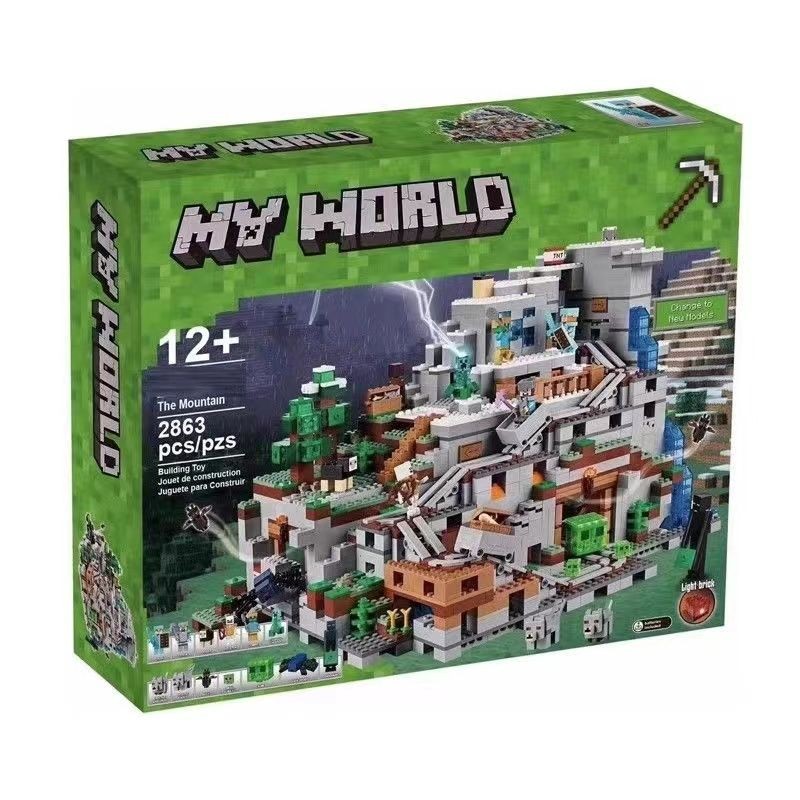 Compatible with Lego Building Blocks Minecraft Series Giant Organs Cave ...