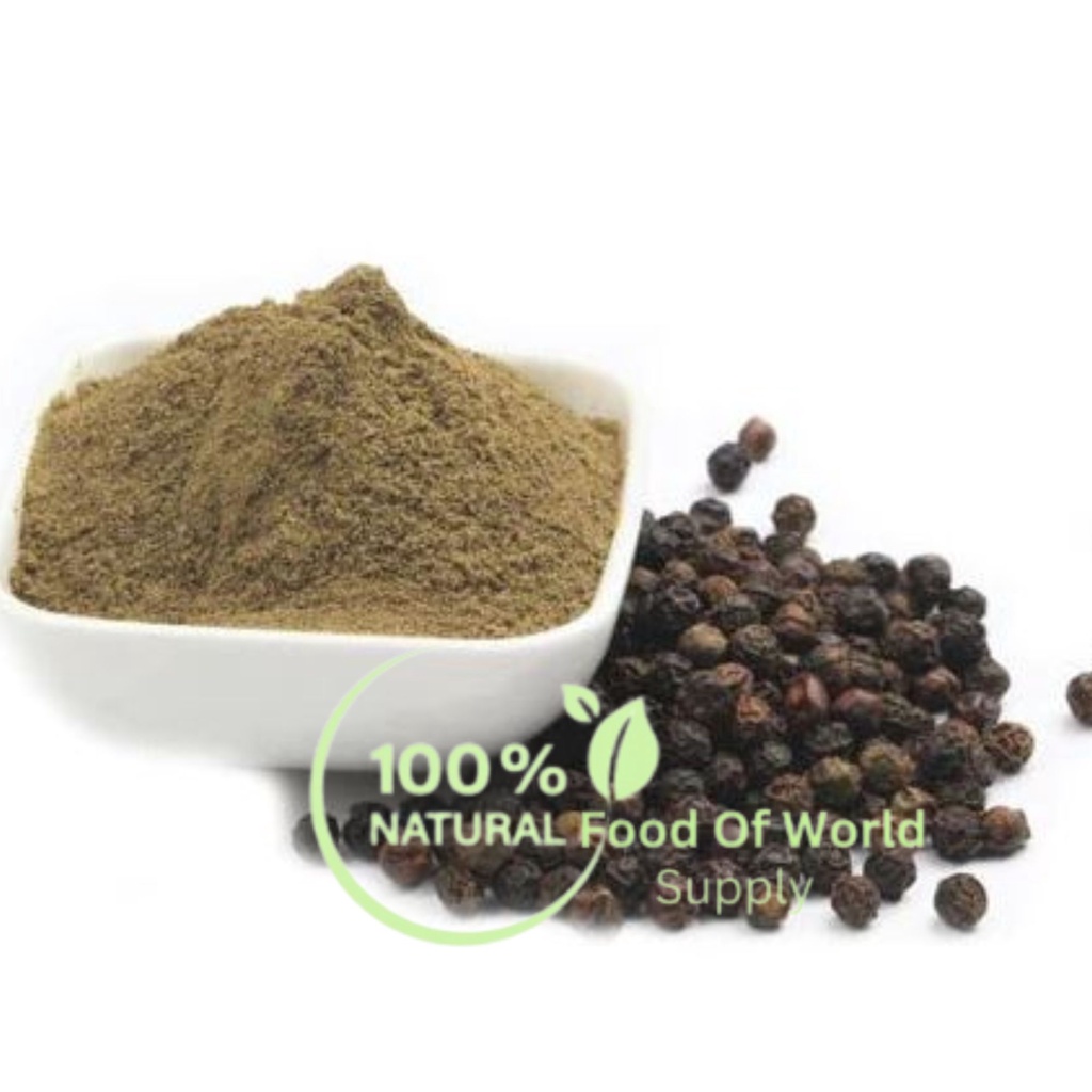 Black pepper powder sarawak 200gm ORGANIC LADA HITAM SERBUK | Shopee ...