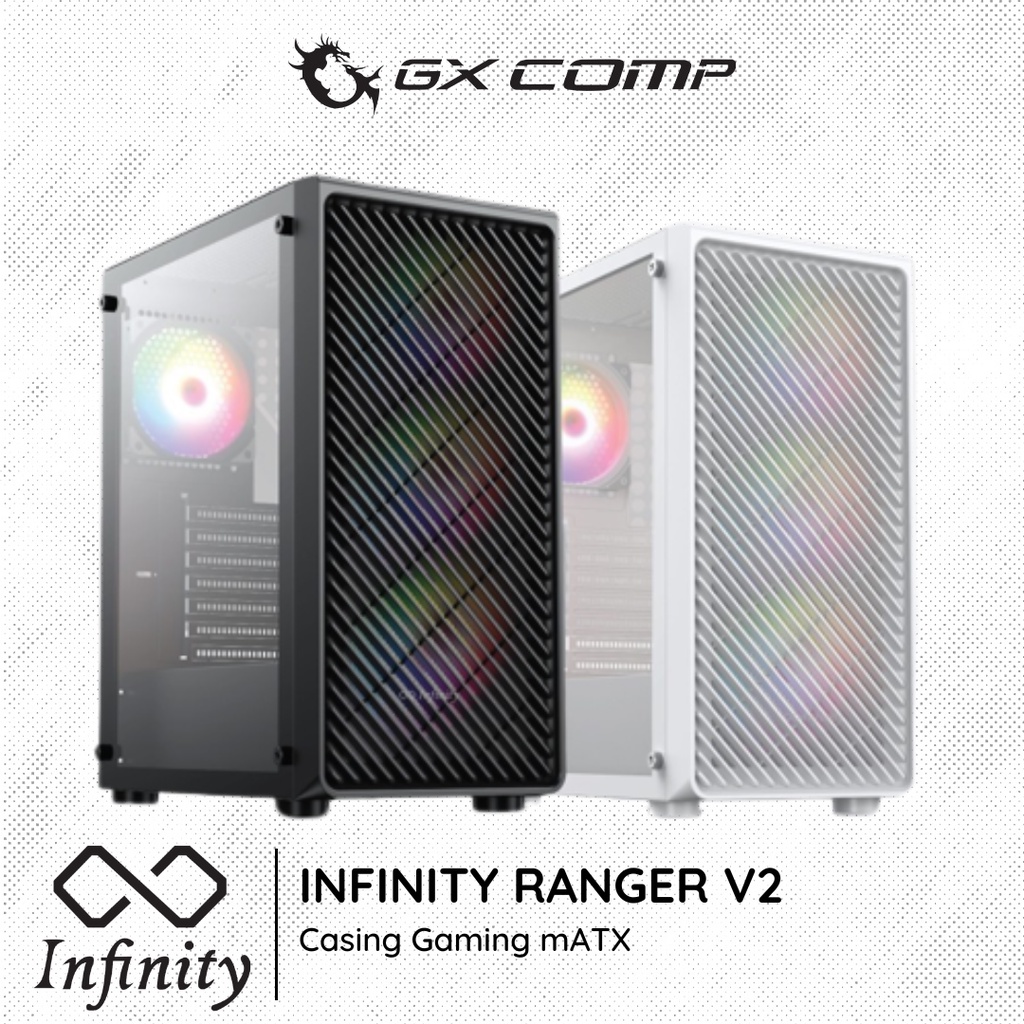 Infinity RANGER V2 Casing - ATX, mATX Gaming Case | Shopee Singapore