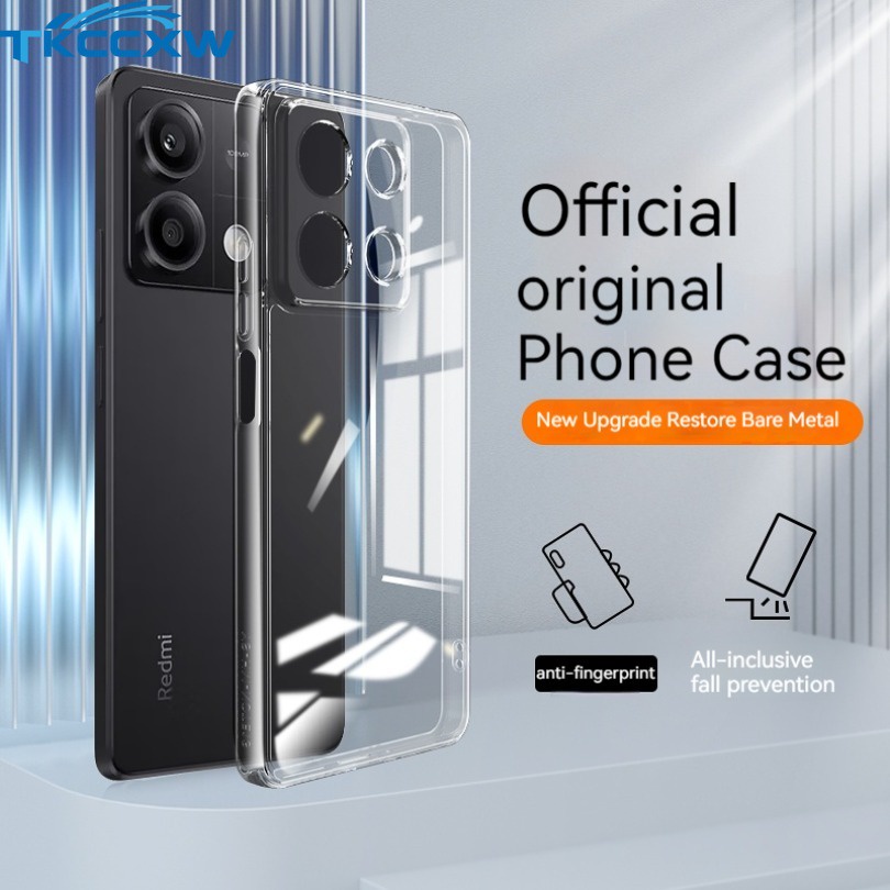 For Redmi Note 13 Redmi 13C Case Simple Slim Soft TPU Transaprent Clear ...