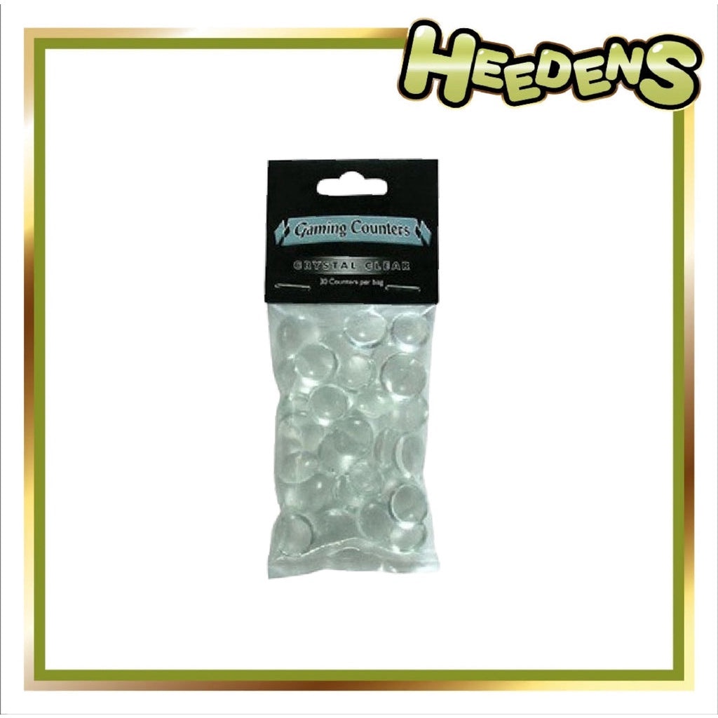 Dragon Shield Gaming Counters Transparent Crystal Clear | Shopee Singapore