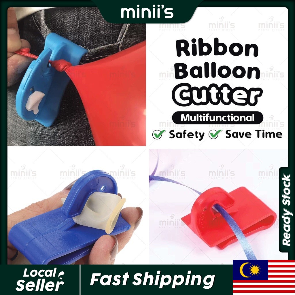 MINIIS PARTY Balloon Cutter Ribbon Cutter Balloon Tool Balloon Cutter ...