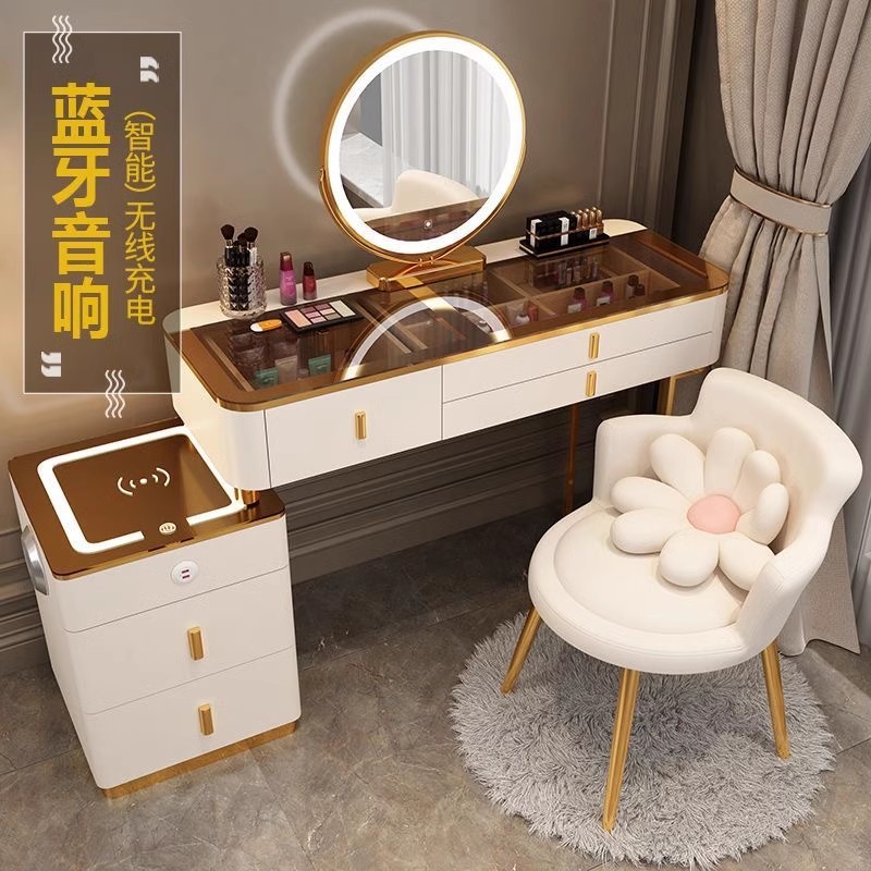 Dress Table Smart Dressing Table Wireless Charging Light Luxury Nordic ...