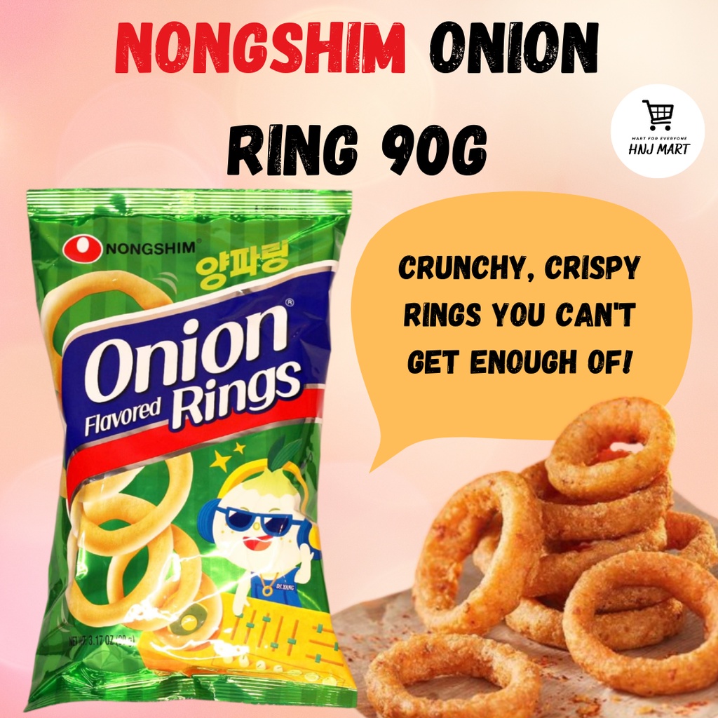 Nongshim Onion Ring 90g Onion Flavour Snack | Shopee Singapore