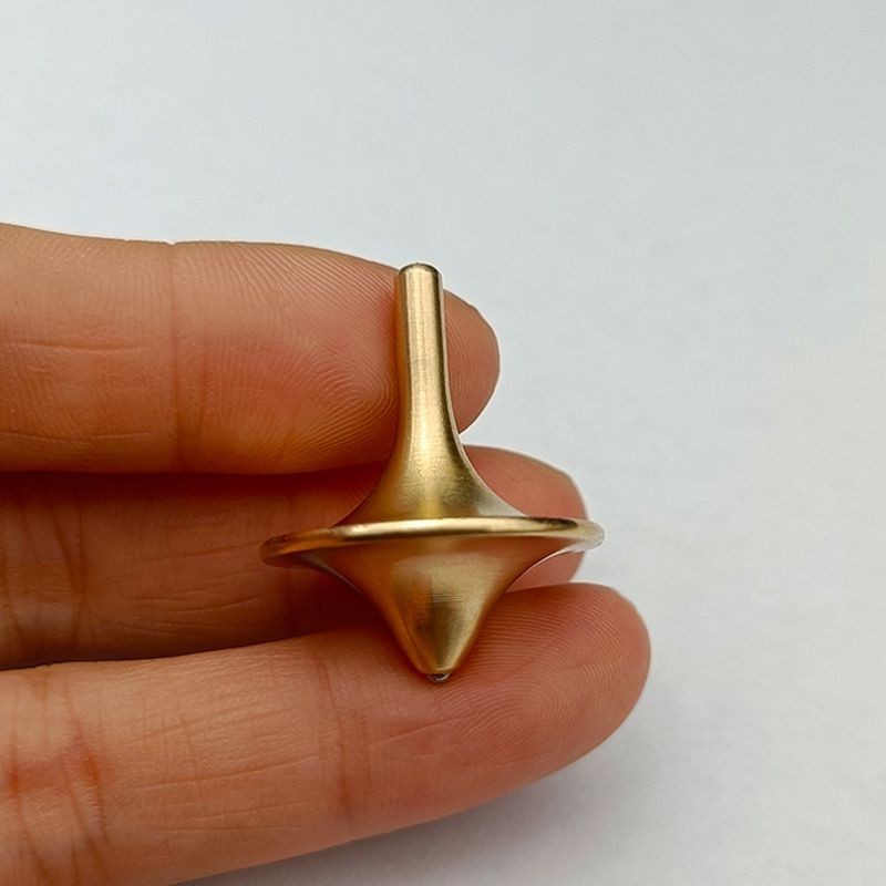 Brass Fingertip Gyro Inception Edc Decompression Toy Gyro Useful Tool ...