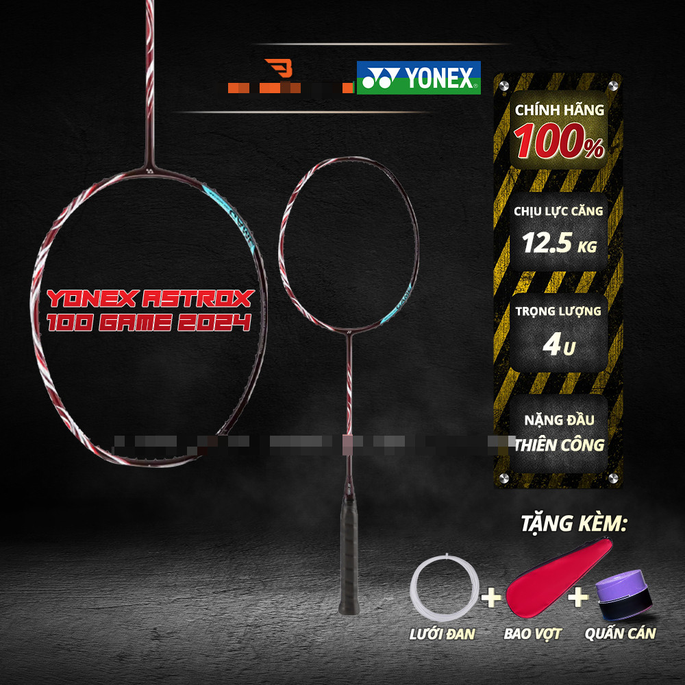 Genuine Yonex Astrox 100 Game Badminton Racket - Powerful Badminton ...