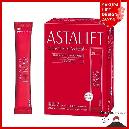 【Direct From Japan】Fujifilm Astalift Collagen Powder 30 Days Stick (5 ...