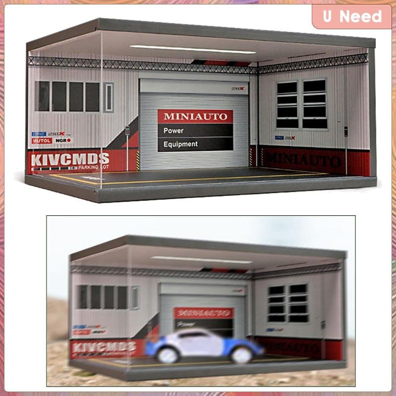 [Wishshopeeyas] Garage Diecast Car Display Case Display Stand ...