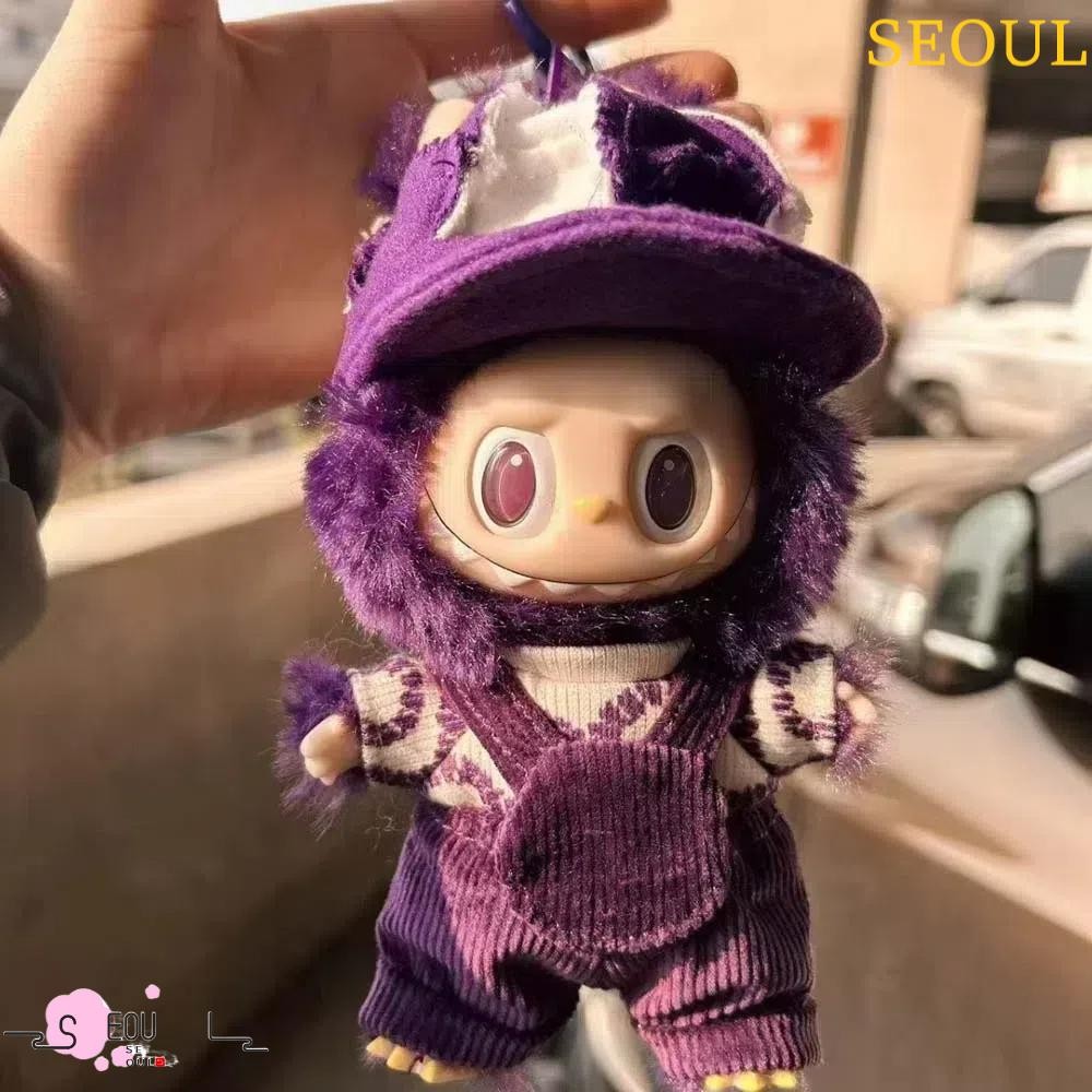 SEOUL Milan Labubu Doll Figurine, Bag Hanging Labubu Zimomo Mokoko ...