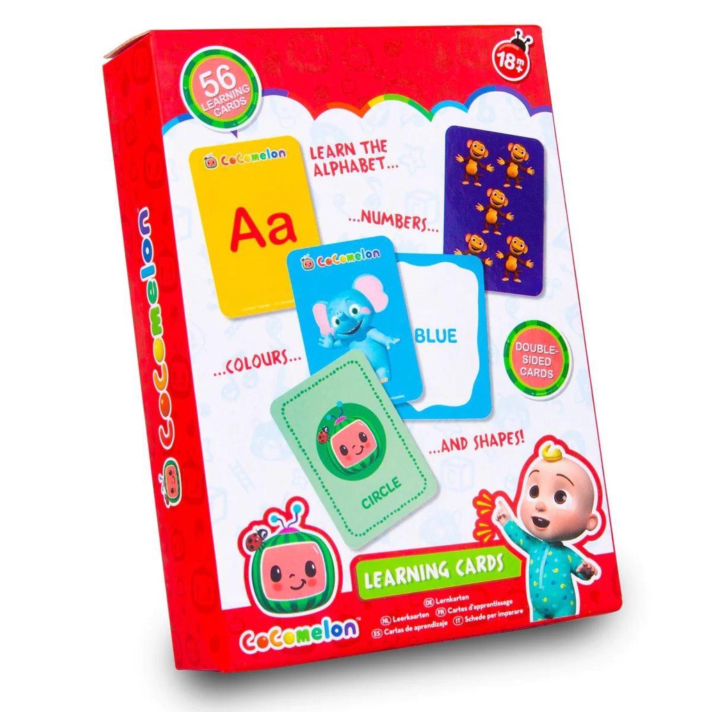 Cocomelon My First Learning Cards Assorted | Shopee Singapore