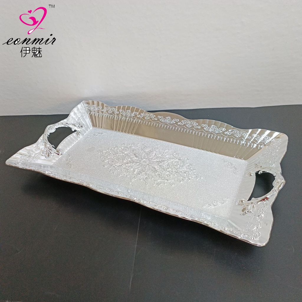 Tray with Handle | Dulang Hantaran Perkahwinan | Fruit Dessert Tray ...