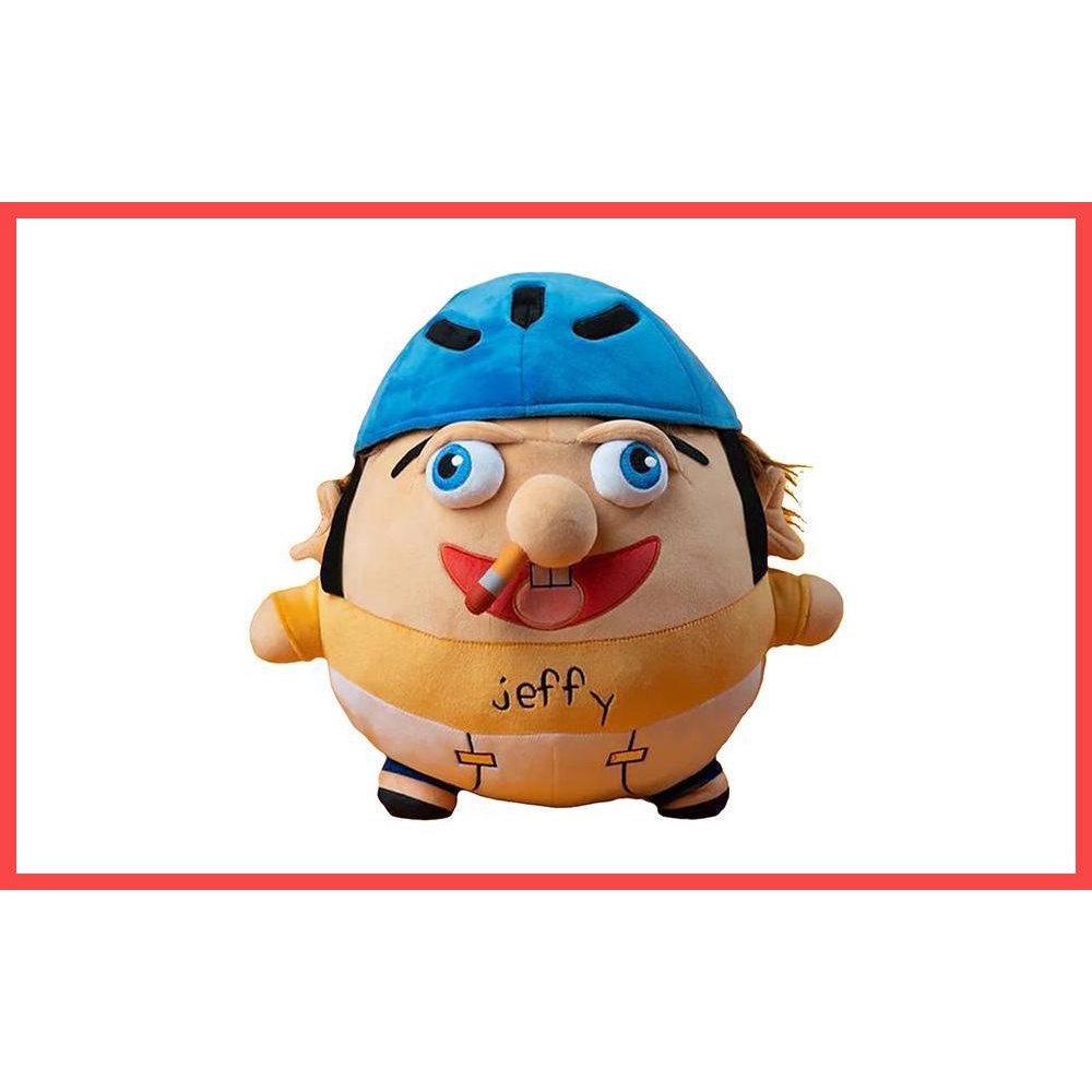 Plush Toys 25cm Stuffed Toys Soft Anime Jeffy Boy Plush Doll Thicc ...