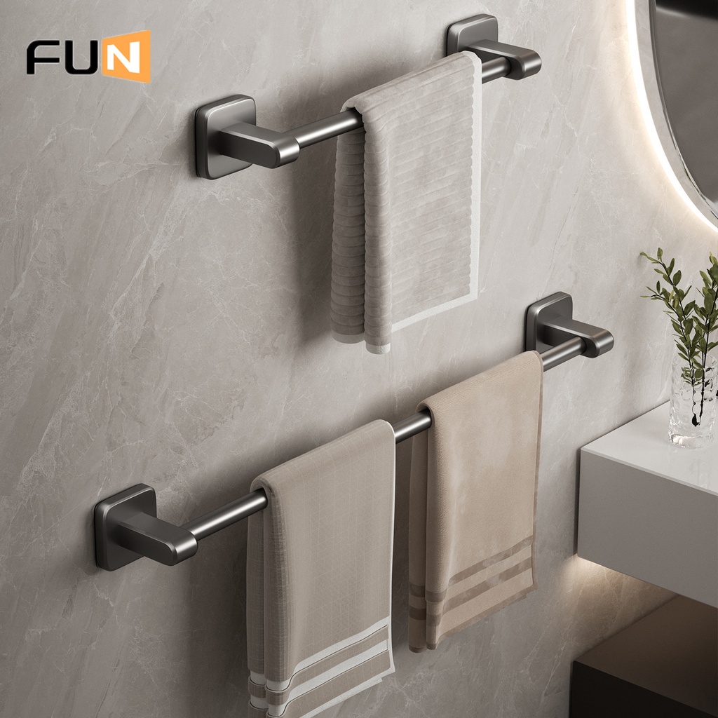 [FUN] Towel Rack Toilet Perforation-Free Wall Hanger Bathroom Towel ...