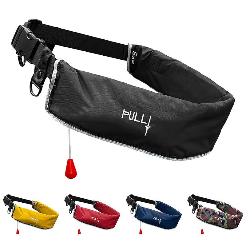 eyson Life Jacket Manual Inflatable Life Jacket Belt Type Waist Wrap ...