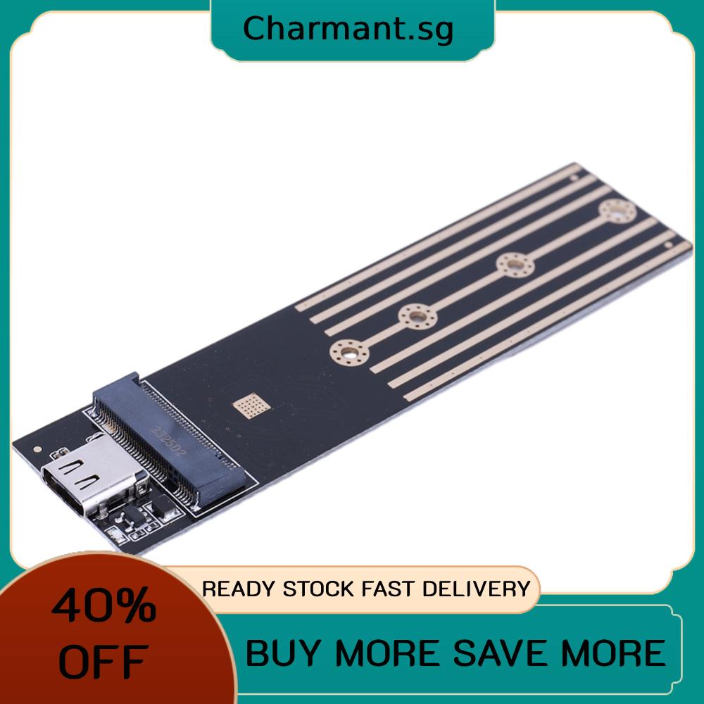 M.2 To USB 3.1 Type C Converter Adapter SATA/NVME for 2230 2240 2260 ...