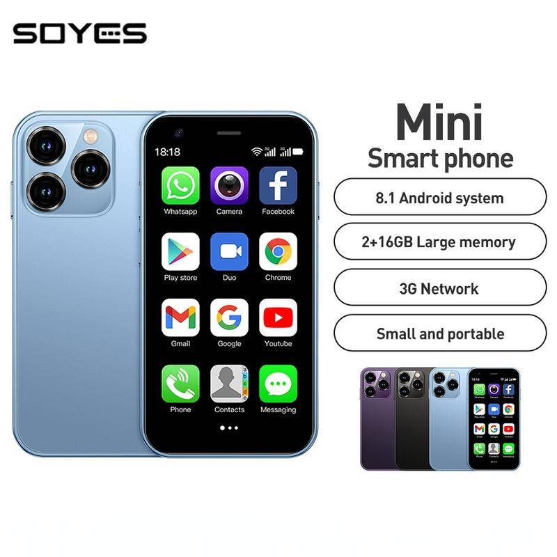 SOYES XS15 Android 8.1 2GB+16GB Mini Smartphone 3.0 Inch Mini Phone 3G ...