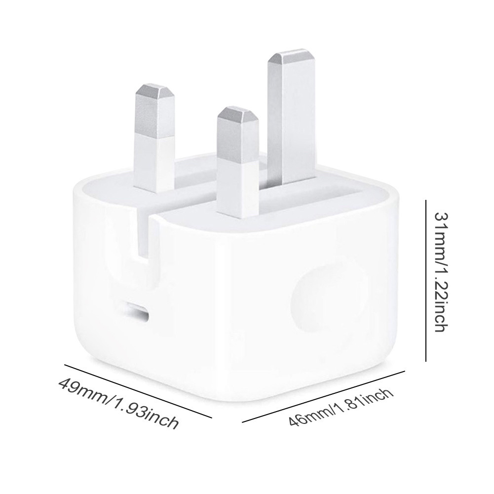 USB C Charger Plug Folding PD 20W QC3.0 Wall Charging Plug UK for ...