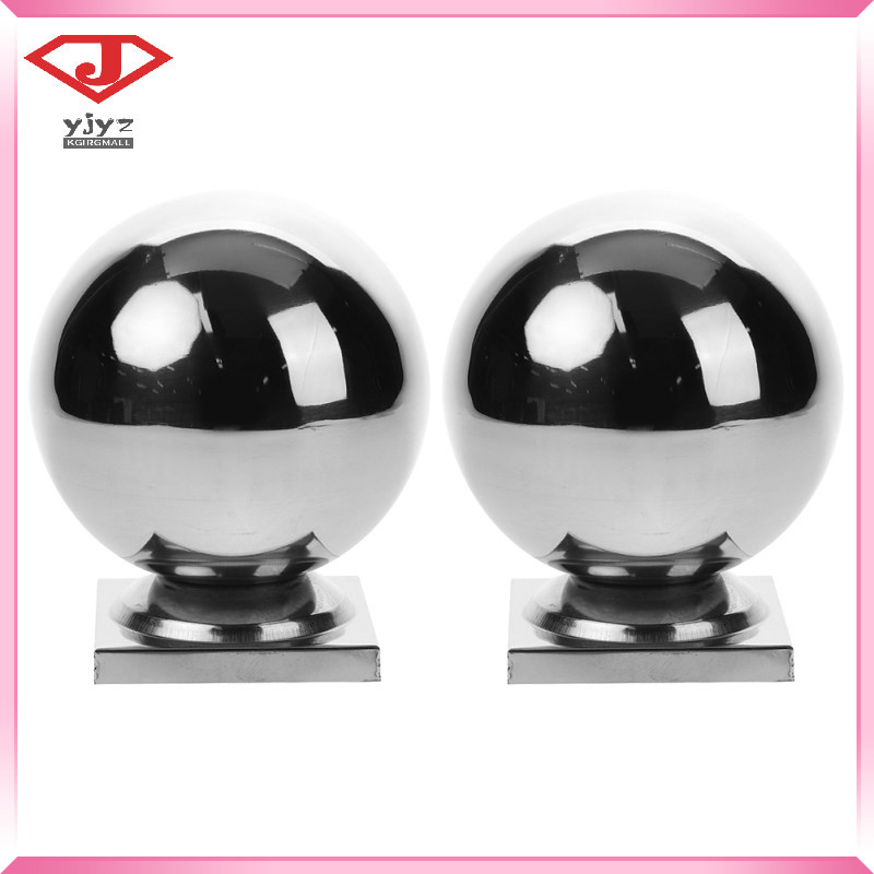 2pcs Fence Post Cap Stainless Steel Fence Caps Shaped Post Caps Fence ...